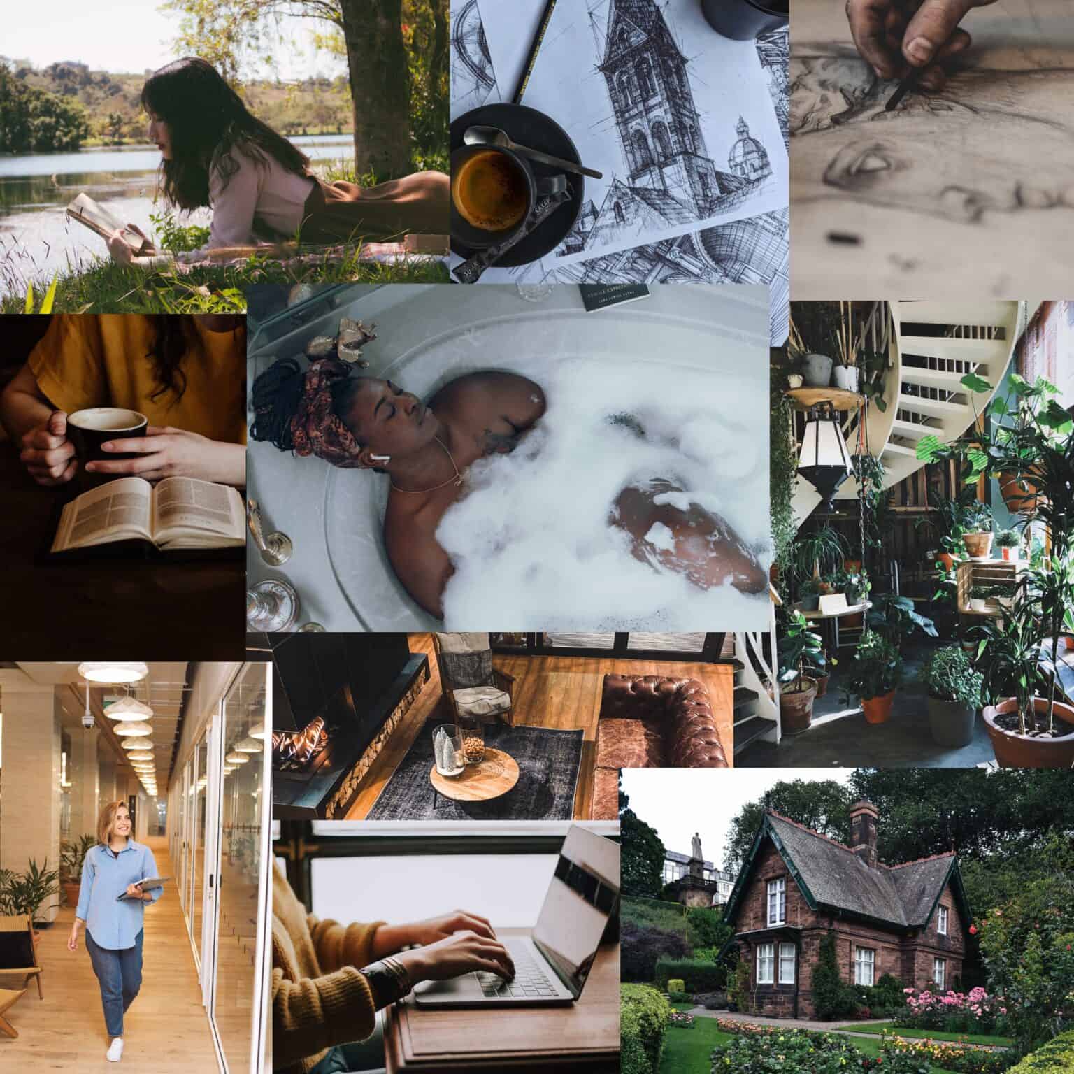 Dream Life Vision Board Inspiration - GROWinTIME