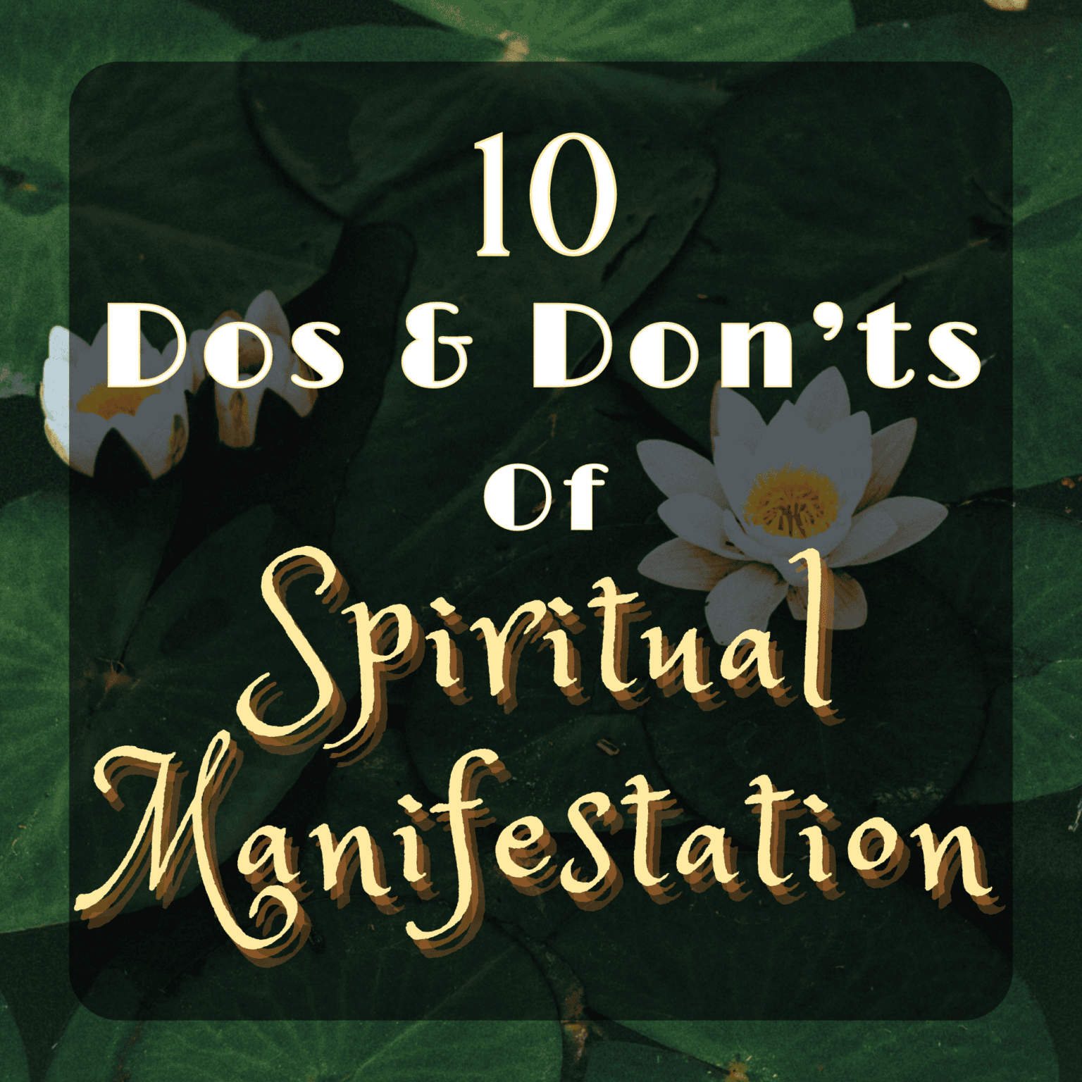 The Most Effective Manifestation Techniques and Ideas - GROWinTIME